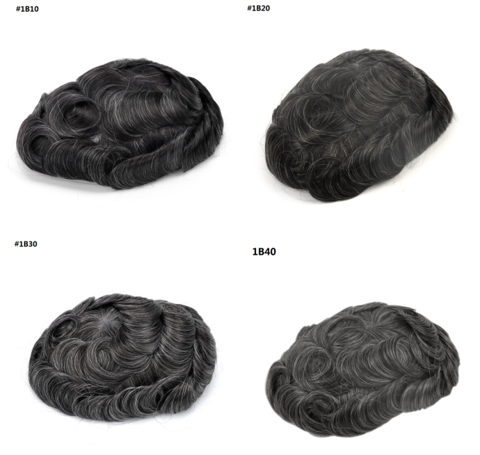 How Many Do You Know about Hair System Gray Colors? – Lavivid Hair