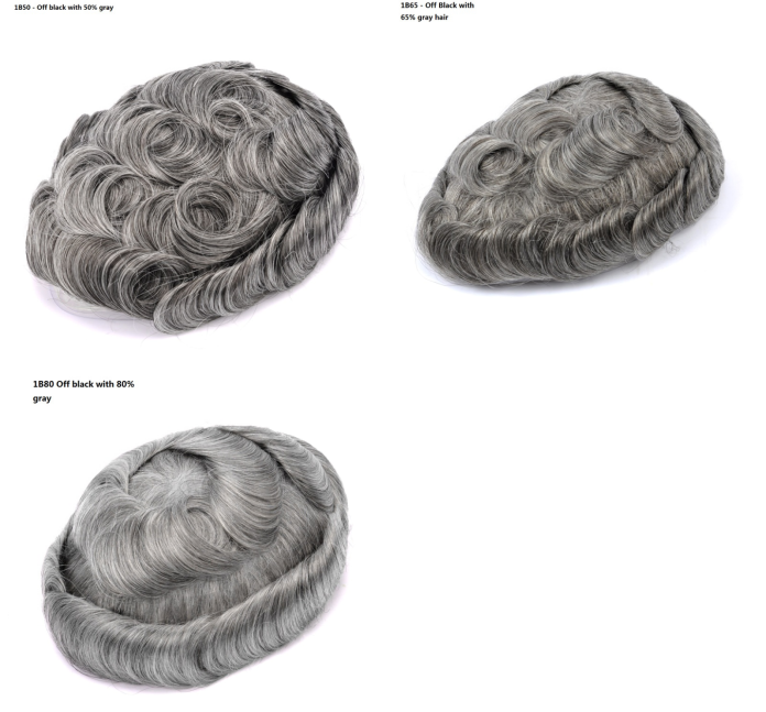 How Many Do You Know about Hair System Gray Colors? – Lavivid Hair