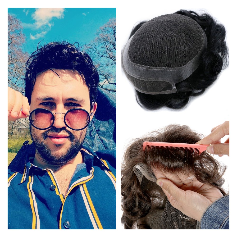 How to Use Men’s Stick on Hair Piece? – Lavivid Hair